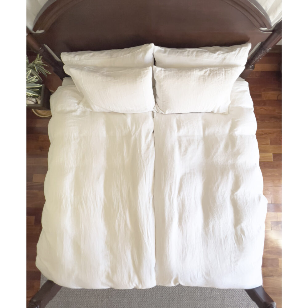 DUO DE COUETTES À L'EUROPÉENNE 2 x Simple 4-saisons - Laduvet Nordique ...